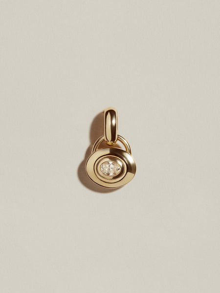 Diamond Signet Pendant | J.Hannah Jewelry